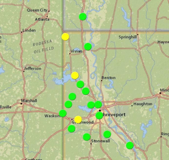 Louisiana Flood Alert Map | U.S. Geological Survey